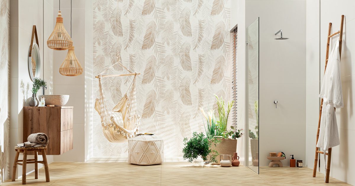 Blanca leaves - Ceramika Domino – ceramic tiles: wall tiles, floor ...